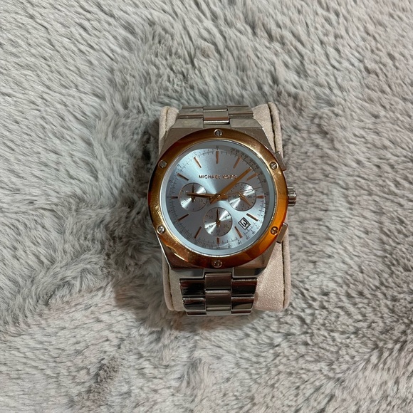 Accessories | Michael Kors Baby Blue Face Watch | Poshmark